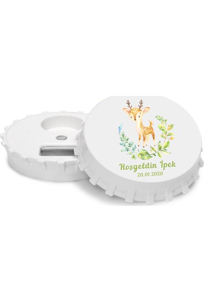 Grafilli Design Kişiye Özel Hoşgeldin Bebek Magnet Açacak (10 Adet) Grafilli Design Kişiye Özel Hoşgeldin Bebek Magnet Açacak (10 Adet)