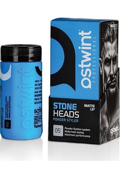 Ostwint 05 Stone Heads Saç Şekillendirici Toz Wax Mavi 20 ml