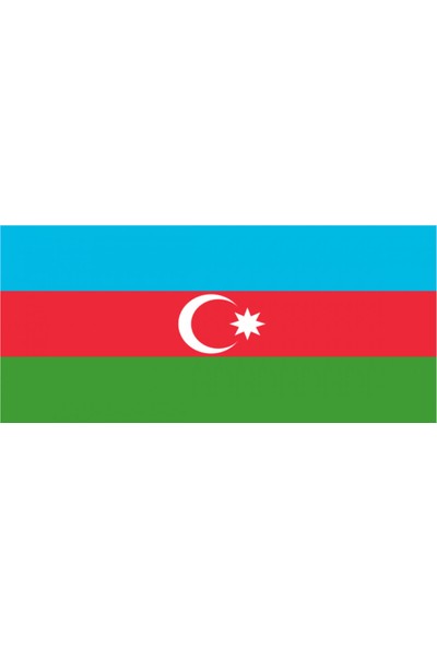 BAYRAKAL Azerbaycan Bayrağı 100 x 150 cm