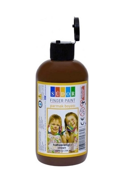 Südor Parmak Boyası Pet Şişe 250 ml Kahverengi Südor Parmak Boyası Pet Şişe 250 ml Kahverengi