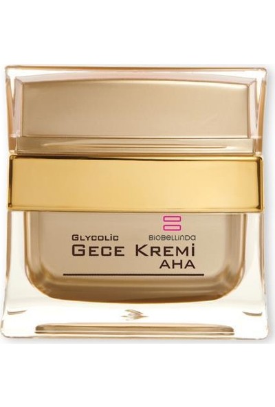 Biobellinda Glycolic Yaşlanma Karşıtı Gece Kremi Aha (25+) 50 ml Biobellinda Glycolic Yaşlanma Karşıtı Gece Kremi Aha (25+) 50 ml