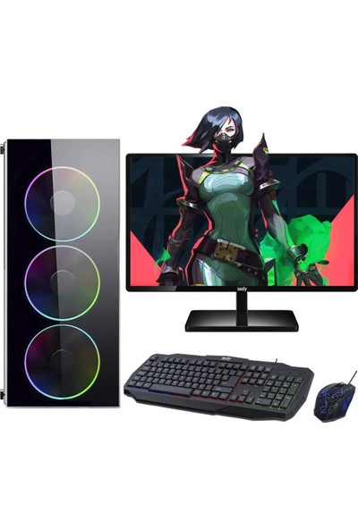 İzoly K303 i7-860 8GB 256GB R7 240 4GB 24'' Oyun Bilgisayarı