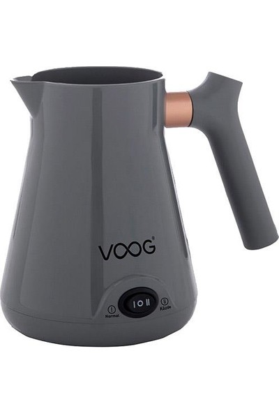 Voog Közde Pişirme Özellikli Türk Kahve Makinesi - Gri Voog Közde Pişirme Özellikli Türk Kahve Makinesi - Gri