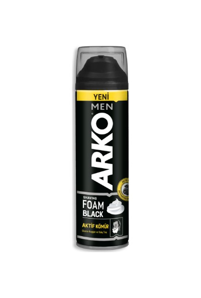 Arko Men Black Aktif Kömür Tıraş Köpüğü 200 ml