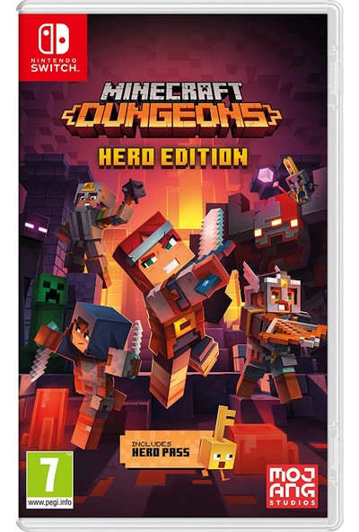Minecraft Dungeons Hero Edition Nintendo Switch Oyun Minecraft Dungeons Hero Edition Nintendo Switch Oyun