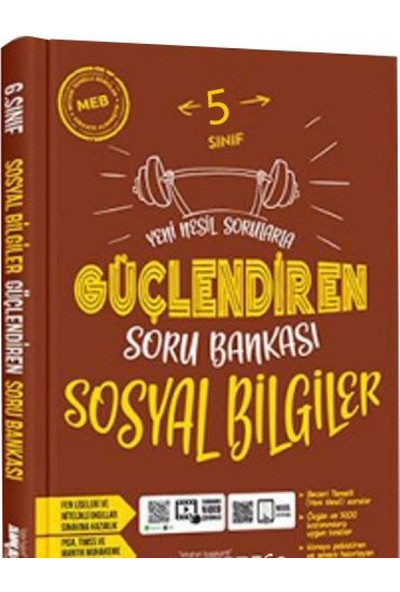 Ankara Yayıncılık Güçlendiren 5.sınıf Sosyal Bilgiler Soru Bankası