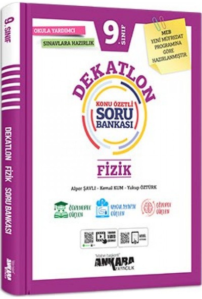 Ankara Yayıncılık 9.sınıf Dekatlon Fizik Soru Bankası