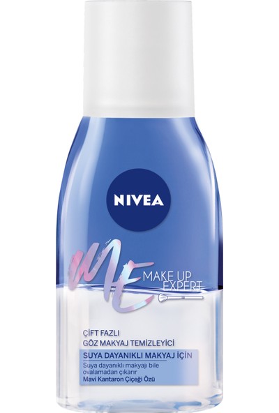 Nivea Make Up Expert Çift Fazlı Göz Makyaj Temizleyici 125ml Nivea Make Up Expert Çift Fazlı Göz Makyaj Temizleyici 125ml