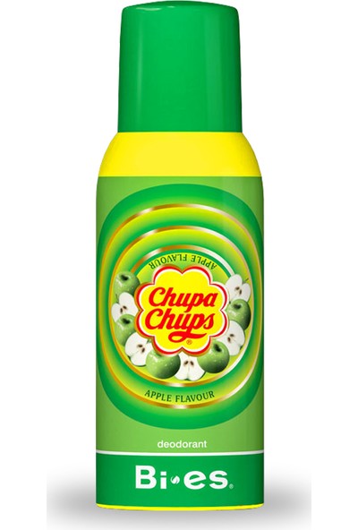 Bı-Es Chupa Chups Apple Kids Deo 150 ml Elma Çocuk Deodorant Sprey Bı-Es Chupa Chups Apple Kids Deo 150 ml Elma Çocuk Deodorant Sprey