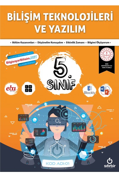 Sıfırbir Yayınları 5. Sınıf Bilişim Teknolojileri ve Yazılım Sıfırbir Yayınları 5. Sınıf Bilişim Teknolojileri ve Yazılım