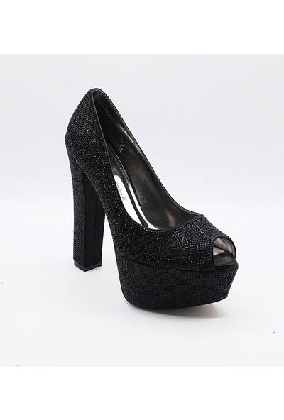 La scada Mr4551-151 Siyah Platform Kadın Ayakkabı La scada Mr4551-151 Siyah Platform Kadın Ayakkabı