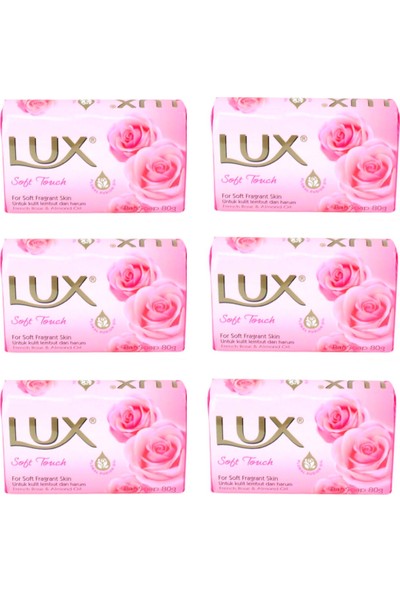 Lüx Sabun Soft Touch 80 gr x 6