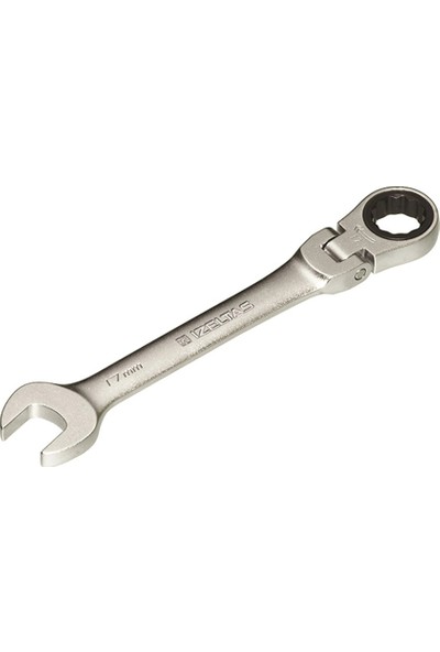 İzeltaş 12 mm Cırcır Mafsallı Kombine Anahtar