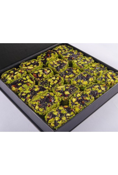 Bercekız Servet Şekerleme Şeker İlavesiz Karadutlu ve Bol Antep Fıstıklı Servet Özel 800 gr