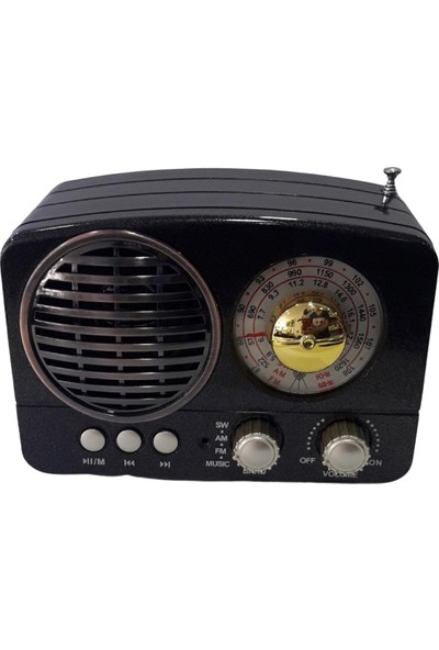 Everton RT-803 Nostaljik Görünümlü Bluetooth Radyo Everton RT-803 Nostaljik Görünümlü Bluetooth Radyo