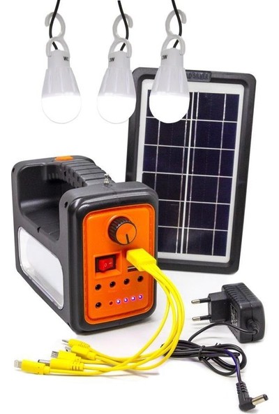 Gold Silver GS-535 Güneş Enerjili Solar Lamba Profesyonel Işıldak Gold Silver GS-535 Güneş Enerjili Solar Lamba Profesyonel Işıldak