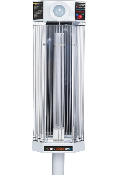 Htl Güneş Uv Işınlı Hareket Sensörlü Virüs Sterilizatörü Footed Eco