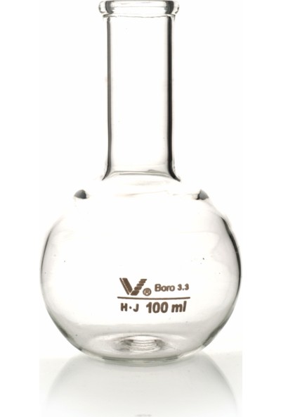 Edulab Cam Balon 100 ml Dibi Düz