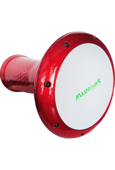 Masterwork Profesyonel Çekiç Dövme Desenli Mısır Darbuka Parlak Kırmızı Masterwork Profesyonel Çekiç Dövme Desenli Mısır Darbuka Parlak Kırmızı