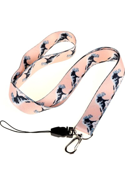 Attach Okyanus Tasarımlı Boyun Askı Ipi