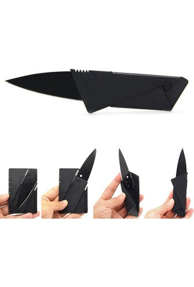 Zabata Kredi Kartı Şeklinde Bıçak Kart Çakısı Av Avcı Bıçağı Gizli Cep Zabata Kredi Kartı Şeklinde Bıçak Kart Çakısı Av Avcı Bıçağı Gizli Cep