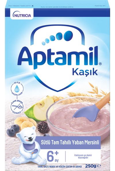 Aptamil Sütlü Tam Tahıllı Yaban Mersinli Aptamil Sütlü Tam Tahıllı Yaban Mersinli
