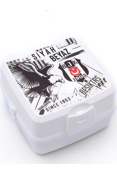 Fenerbahçe Beşiktaş Dört Bölmeli Beslenme Kabı 43614