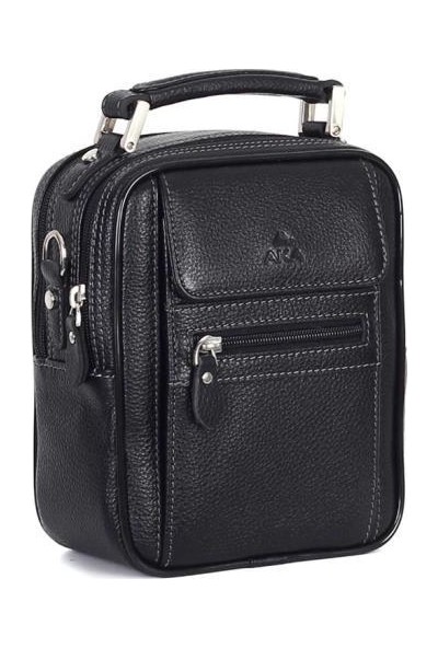 Aka Deri Aka Floter Siyah Deri El Çantası Portföy 395-2 Aka Deri Aka Floter Siyah Deri El Çantası Portföy 395-2