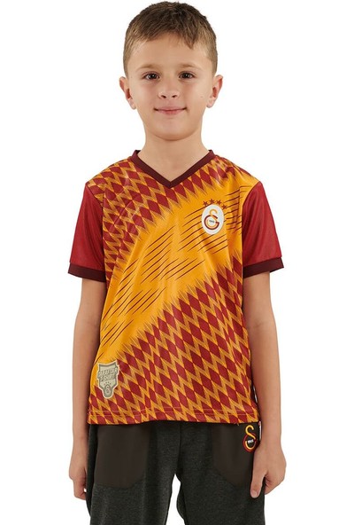 Gs Store Galatasaray Omuz Omuza Sari Taraftar Çocuk Tshirt