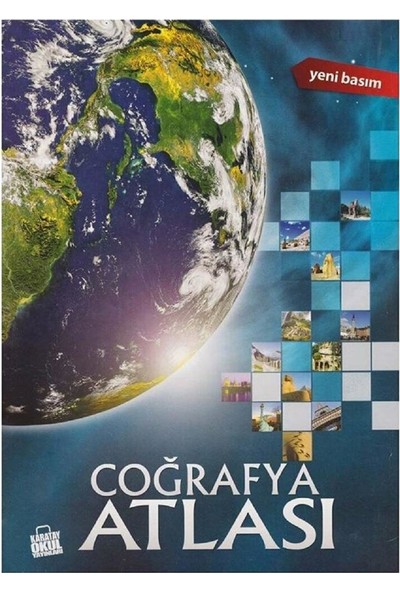 Karatay Yayınları Coğrafya Atlası 26 Sayfa Kuşe Kağıt Karton Atlas Karatay Yayınları Coğrafya Atlası 26 Sayfa Kuşe Kağıt Karton Atlas