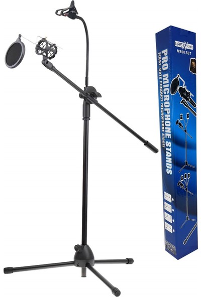 Lastvoice MS08 Set Mikrofon Standı Sehpası Ayağı (Filtre Shock Mount Telefon Standlı) Lastvoice MS08 Set Mikrofon Standı Sehpası Ayağı (Filtre Shock Mount Telefon Standlı)