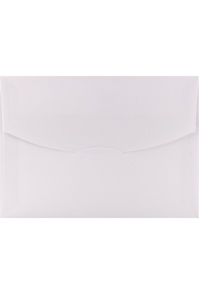 Ege Deri Desen Lüks Davetiye Zarfı 120 gr 50'li 13 x 18 cm Beyaz Ege Deri Desen Lüks Davetiye Zarfı 120 gr 50'li 13 x 18 cm Beyaz