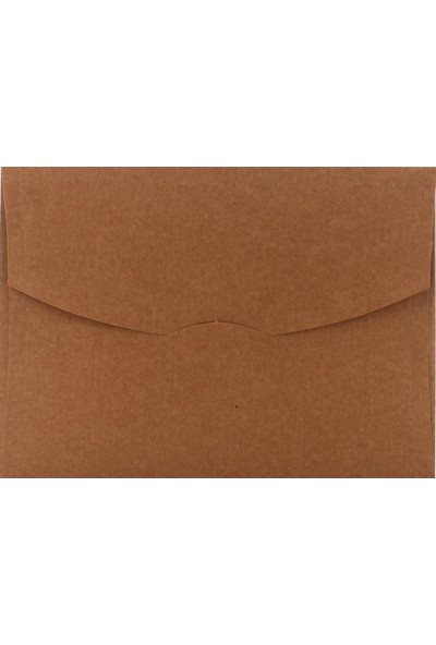 Ege Lüks Davetiye Zarfı 120 gr 50'li 13 x 18 cm Kraft