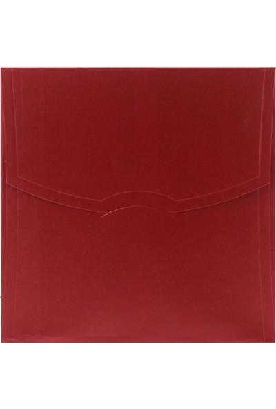 Ege Metalik Lüks Davetiye Zarfı 280 gr 50'li 18 x 18 cm Kırmızı Ege Metalik Lüks Davetiye Zarfı 280 gr 50'li 18 x 18 cm Kırmızı