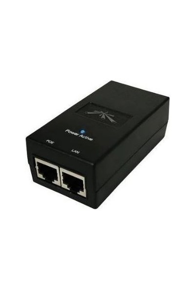 Ubiquiti GP-A240-050 24V-12G Watt Gigabit Poe Adaptör Poe Injector Ubnt Ubiquiti GP-A240-050 24V-12G Watt Gigabit Poe Adaptör Poe Injector Ubnt