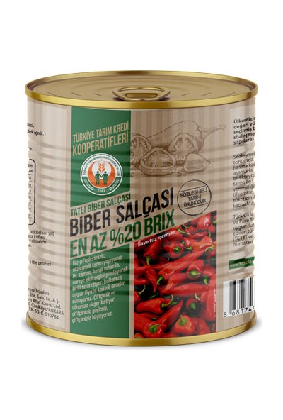 Tarım Kredi Biber Salçası 800 gr