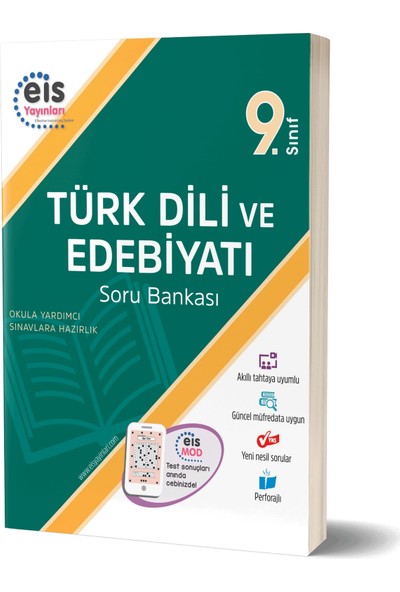 Eis Yayınları 9.Sınıf Türk Dili ve Edebiyatı Soru Bankası