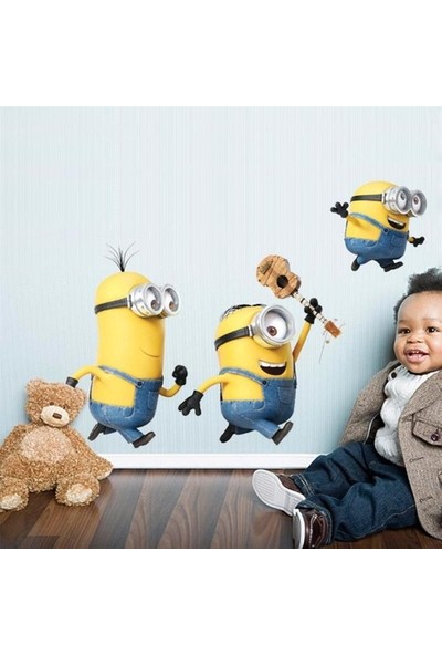 Kt Decoration Minyonlar Minions Bebek ve Çocuk Odası Dekorasyonu Duvar Dekoru Kt Decoration Minyonlar Minions Bebek ve Çocuk Odası Dekorasyonu Duvar Dekoru