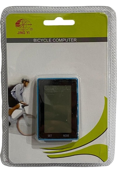 Jing Yi Bisiklet Kilometre Sayacı Göstergesi 15 Fonksiyonlu