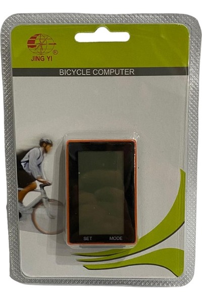 Jing Yi Bisiklet Kilometre Sayacı Göstergesi 15 Fonksiyonlu