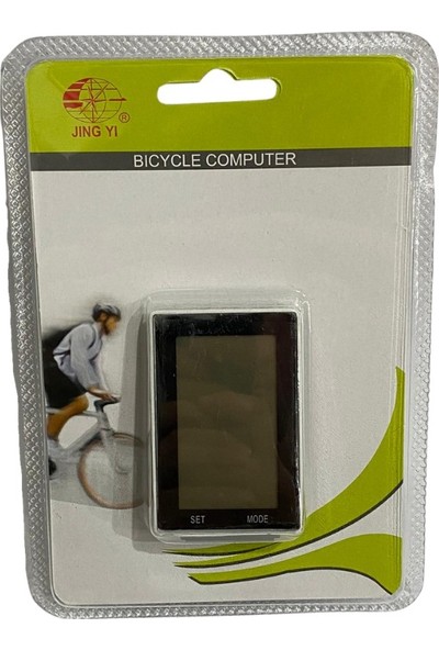 Jing Yi Bisiklet Kilometre Sayacı Göstergesi 15 Fonksiyonlu