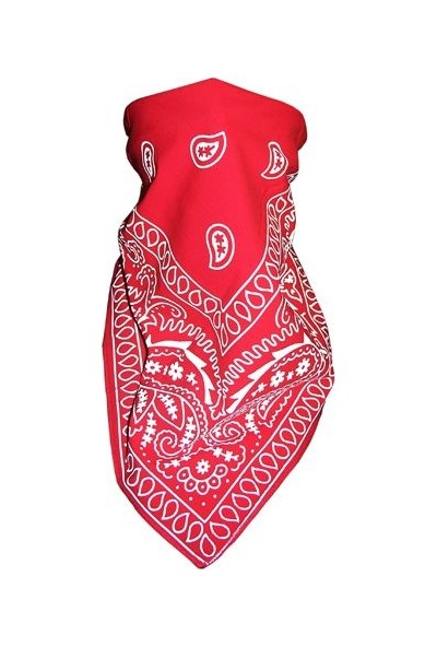 Metal Giyim Kare Bandana 02 Kırmızı Metal Giyim Kare Bandana 02 Kırmızı