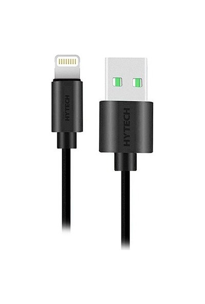 Hytech HY-X93 2.a Lightning Siyah Apple iPhone Şarj Kablosu 1 mt