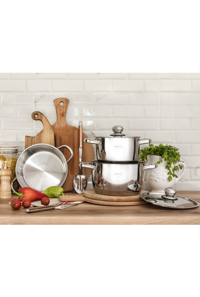 Madame Coco Eliot 5 Parça Tencere Seti