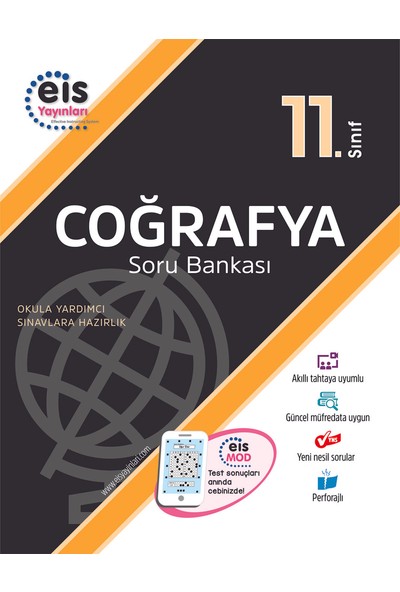 Eis Yayınları 11. Sınıf Coğrafya Soru Bankası 2020