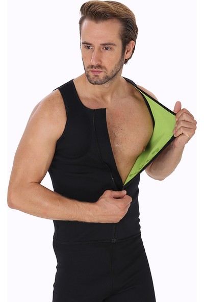 Giyincel Erkek Neopren Termal Fermuarlı Spor Ve Terletme Atleti Giyincel Erkek Neopren Termal Fermuarlı Spor Ve Terletme Atleti