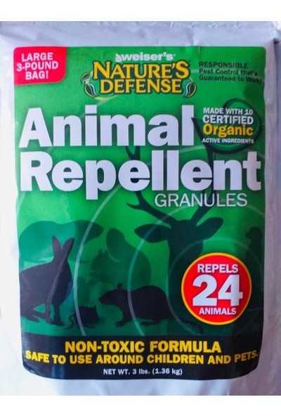 Nature's Defense Bird-X Genel Hayvan Kovucu Granül 1,3 kg Nature's Defense Bird-X Genel Hayvan Kovucu Granül 1,3 kg