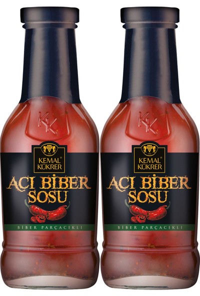 Kemal Kükrer Acı Biber Sosu 330 ml 2'li Kemal Kükrer Acı Biber Sosu 330 ml 2'li