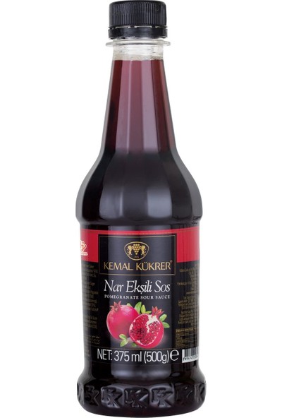 Kemal Kükrer Nar Ekşili Sos 375 ml Kemal Kükrer Nar Ekşili Sos 375 ml