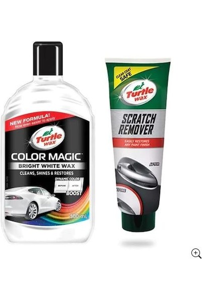 Turtle Wax Renkli Cila Beyaz ve Turtle Wax Çizik Giderici Pasta Turtle Wax Renkli Cila Beyaz ve Turtle Wax Çizik Giderici Pasta